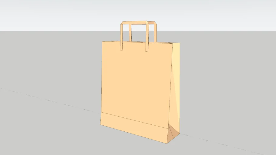 paper bag | 3D Warehouse