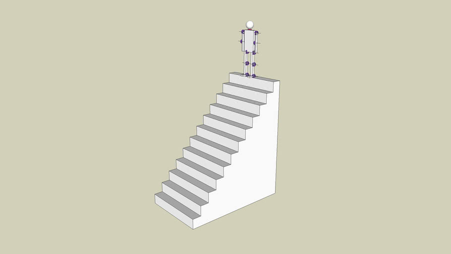 Ragdoll falling down stairs | 3D Warehouse