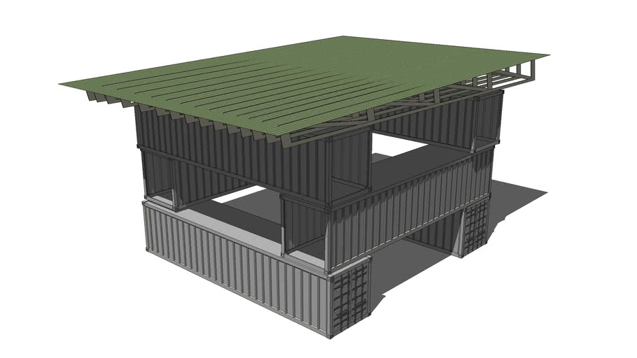 Container House | 3D Warehouse