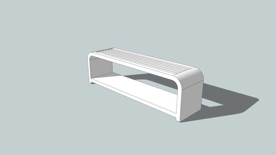 block bench slice | 3D Warehouse
