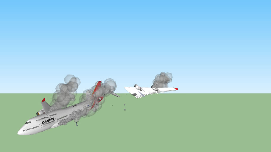 plane crash | 3D Warehouse