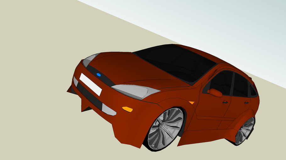 custom ford focus | 3D Warehouse