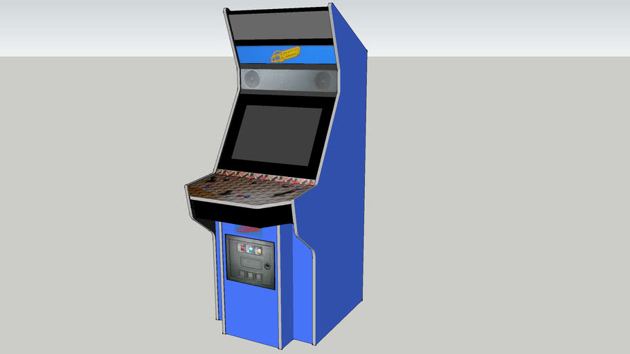 Generic Arcade Cabinet Dynamo 4 Player Warehouse