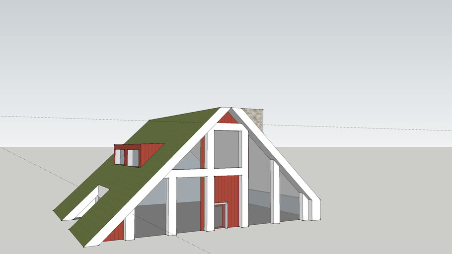 A-Frame house | 3D Warehouse