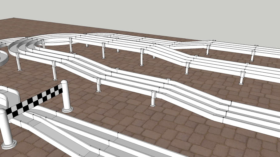 Mini 4WD Track (Ready to Build) | 3D Warehouse