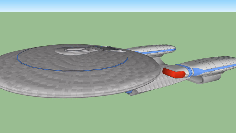 Star Fleet Galaxy class | 3D Warehouse