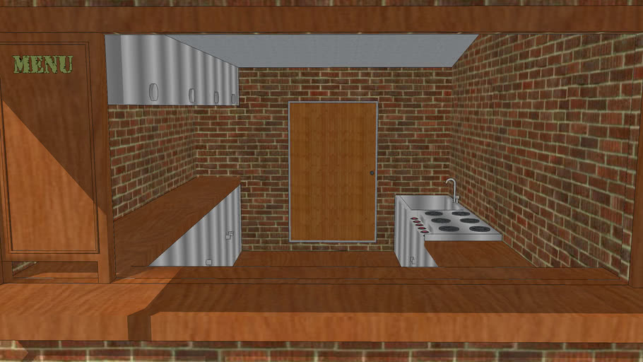 Food Stall Set | 3D Warehouse