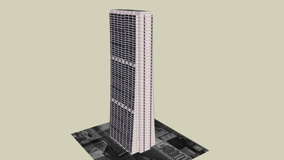 Model of Chase Tower | 3D Warehouse
