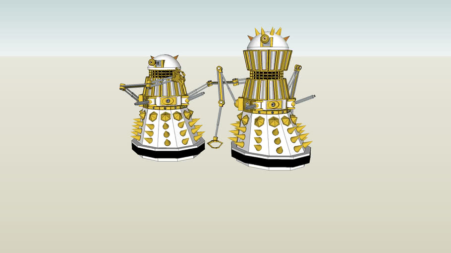 Imperial Guard Dalek and Emperor Dalek | 3D Warehouse