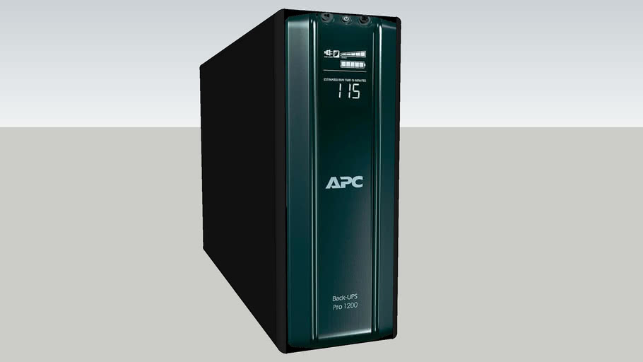 APC Back-UPS Pro 1200 | 3D Warehouse