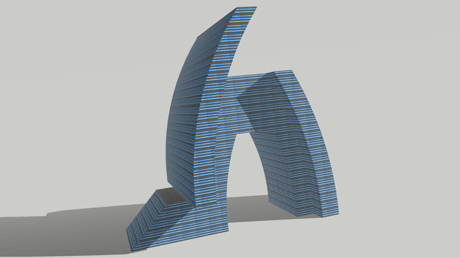 Futuristic building | 3D Warehouse