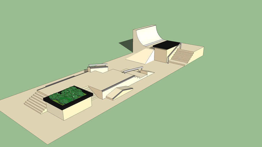 +blackriver+ G8 fingerboard park | 3D Warehouse