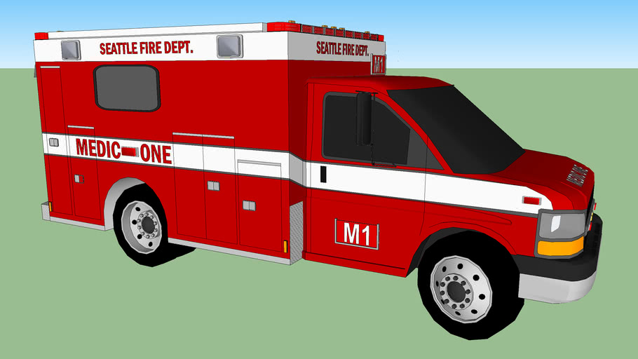 Seattle Fire Department- Medic One | 3D Warehouse