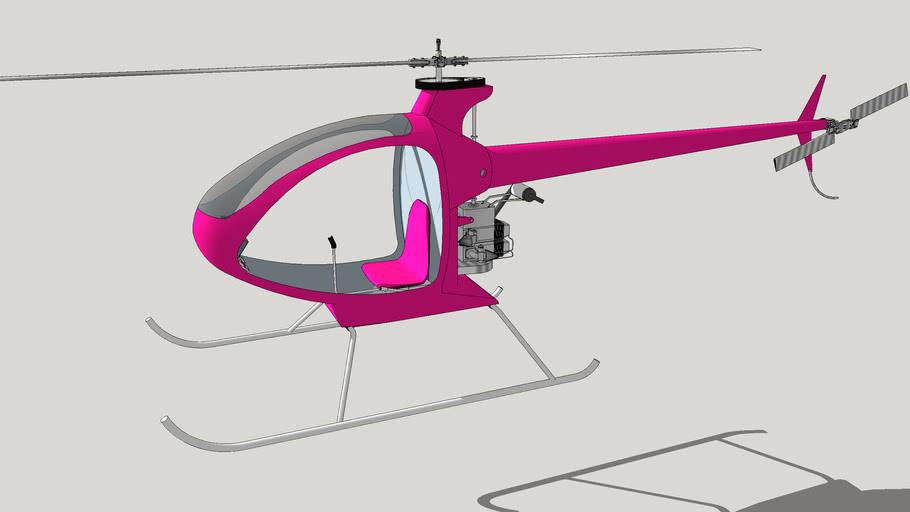 mini helikopter | 3D Warehouse