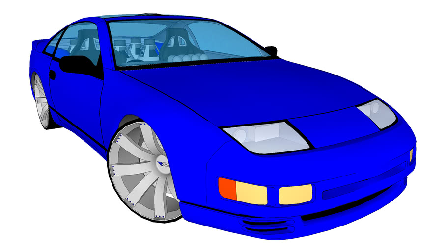 Tuned Nissan 300zx | 3D Warehouse