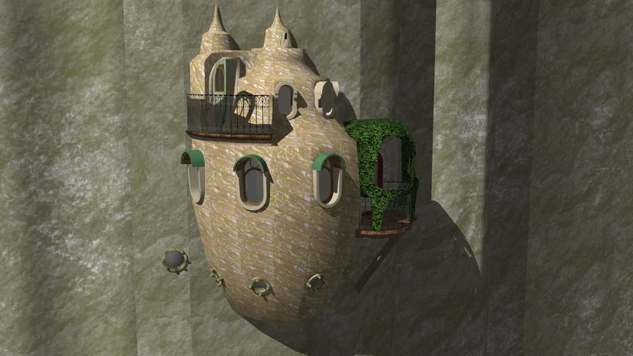 Snail Shell House WIP | 3D Warehouse