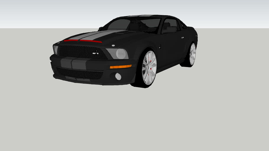 2008 Shelby GT500KR KITT Mustang | 3D Warehouse