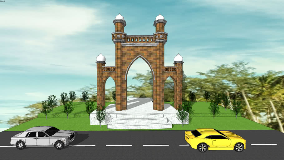 Jama Masjid Gate | 3D Warehouse