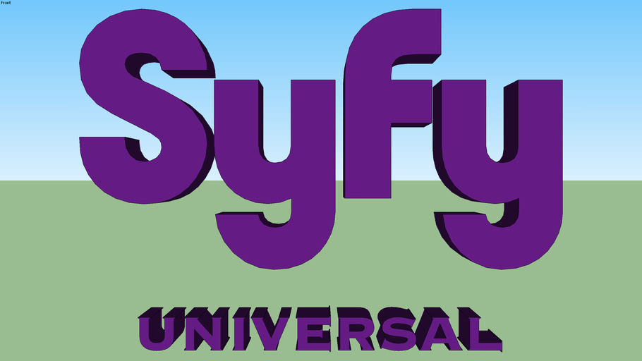 Syfy Universal logo | 3D Warehouse