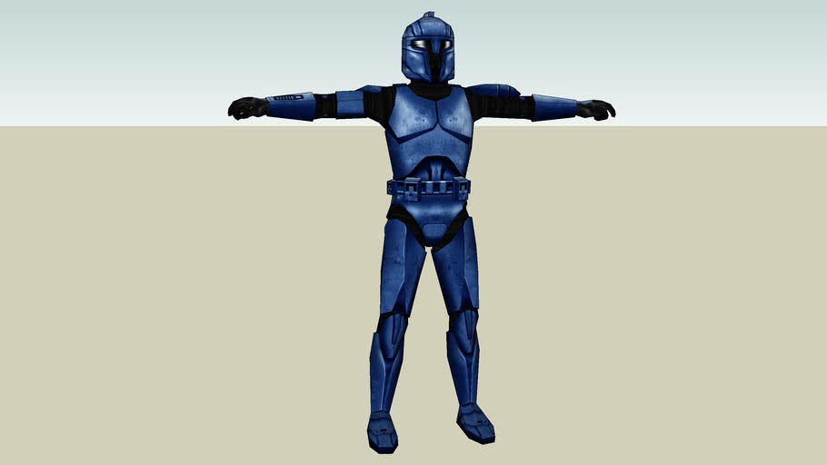 Republic Senate Commando | 3D Warehouse