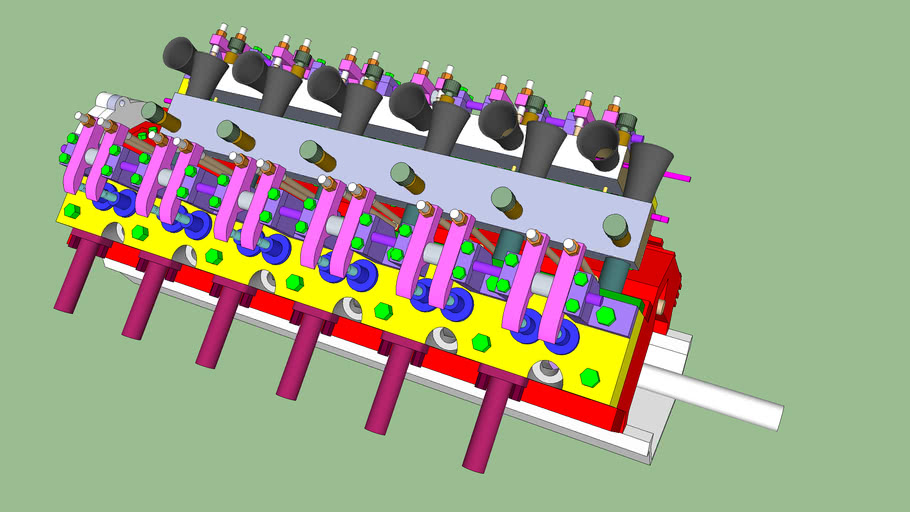V12 Engine | 3D Warehouse