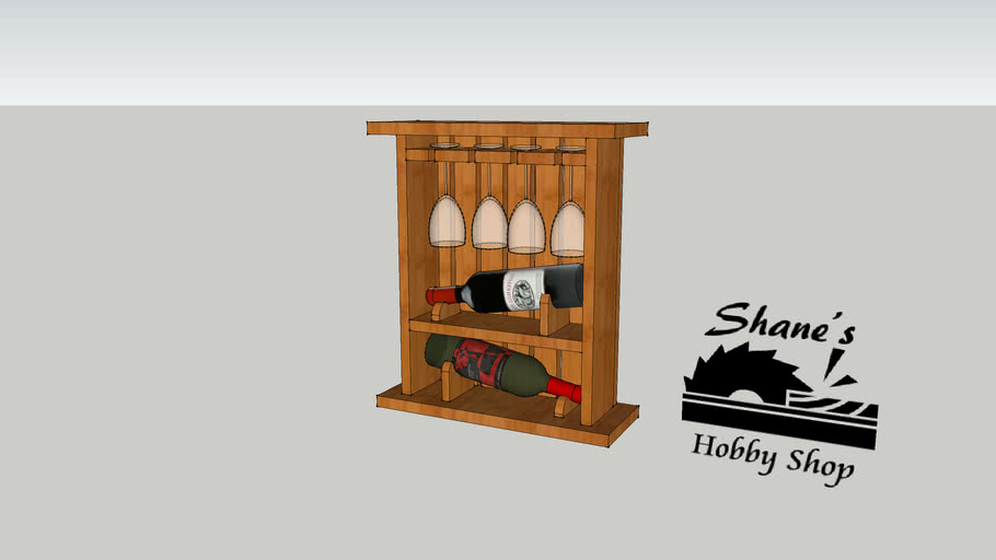 Wine Rack | 3D Warehouse
