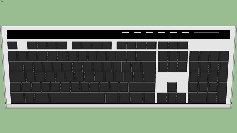 Logitech UltraX Premium Keyboard | 3D Warehouse
