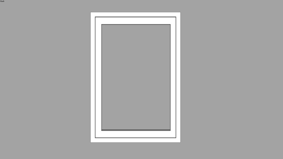 Minimal Window Trim | 3D Warehouse