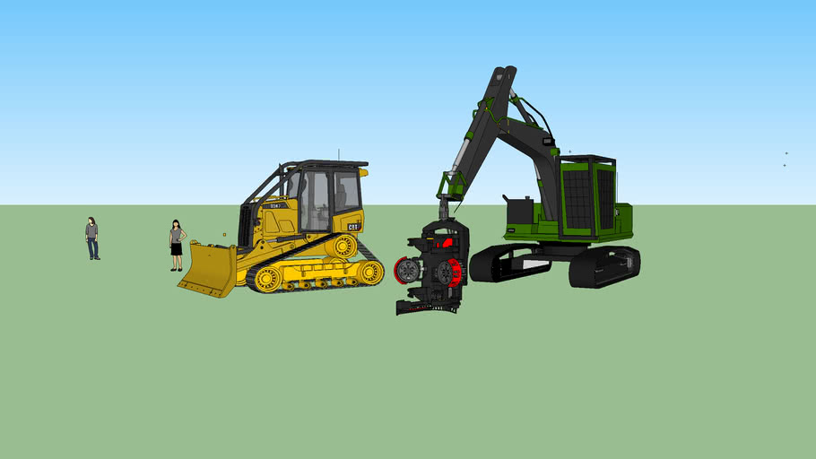 LL logging new equipment | 3D Warehouse