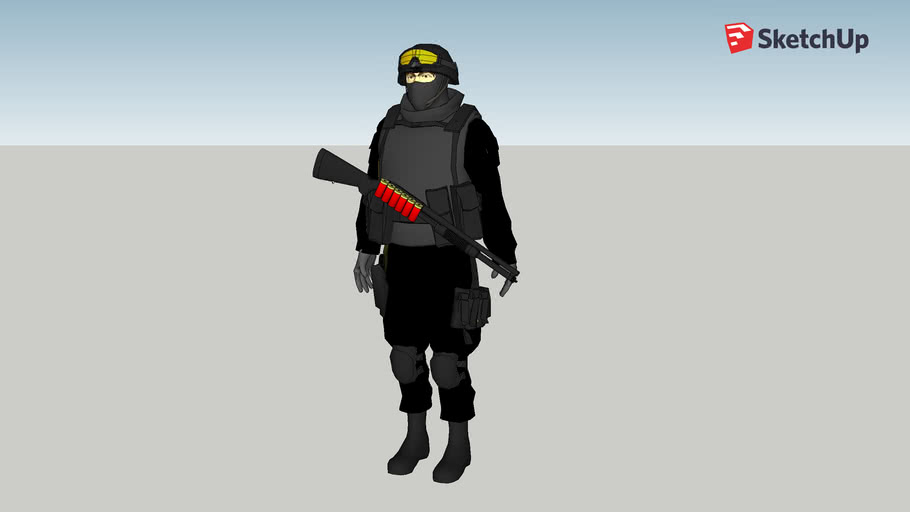 Baltimore Police SWAT #3 | 3D Warehouse