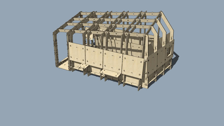 WikiHouse Pavilion 2 | 3D Warehouse
