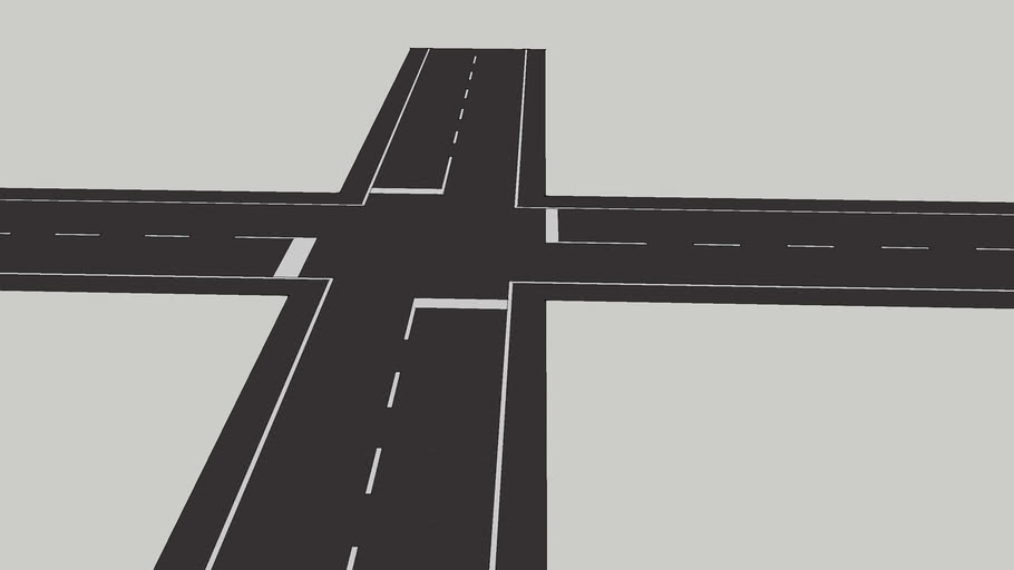 4 lines intersection | 3D Warehouse