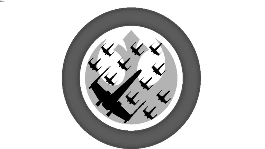 logo Star Wars Wraith Squadron | 3D Warehouse