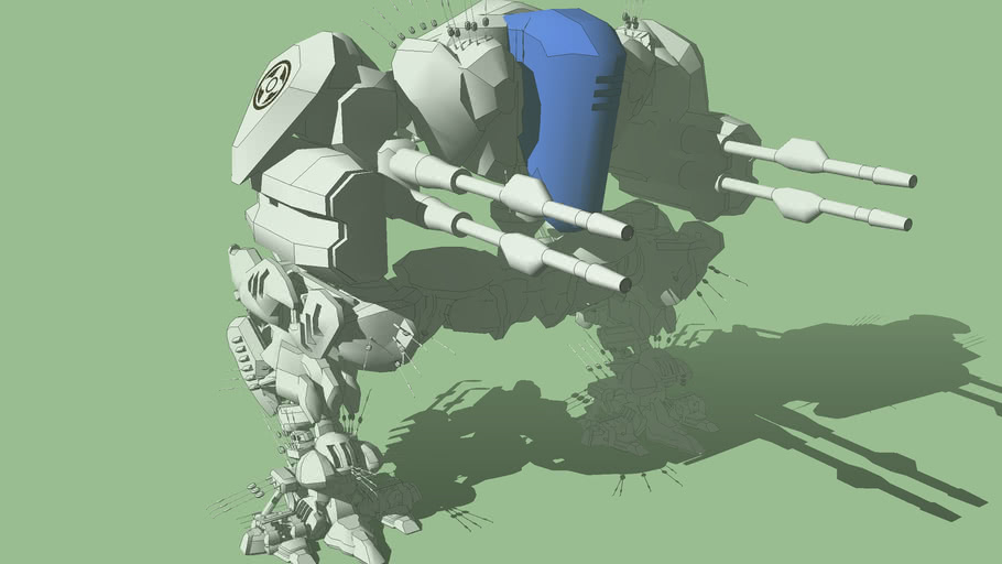 Robo-Tech-mecha-KR-20-Prometheus | 3D Warehouse