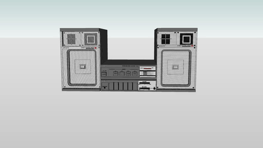 SONY MUSIC SYSTEM | 3D Warehouse