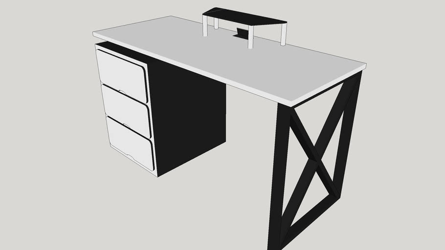 Study Desk (Prototype) | 3D Warehouse