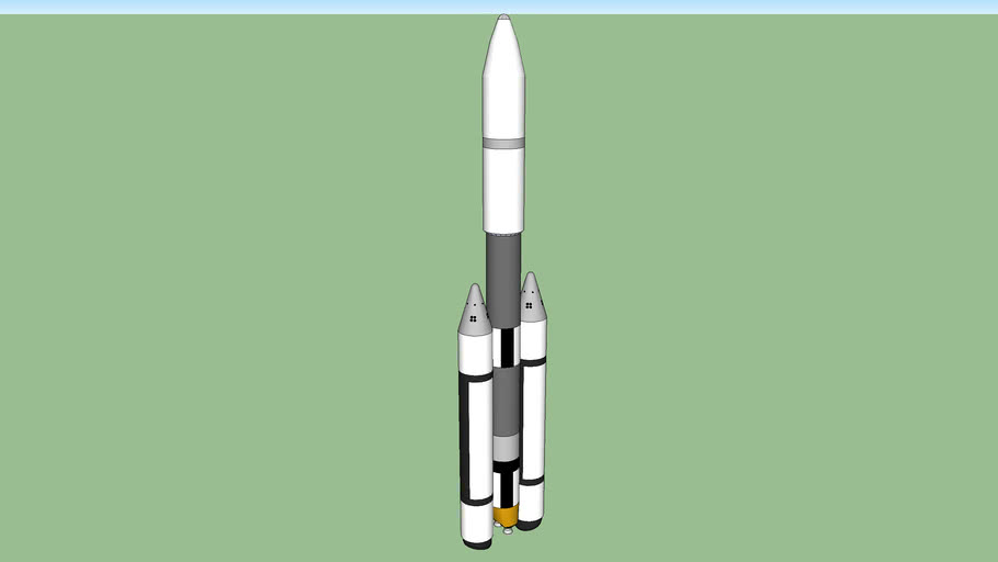 Titan IIIE Rocket (UPDATED) | 3D Warehouse