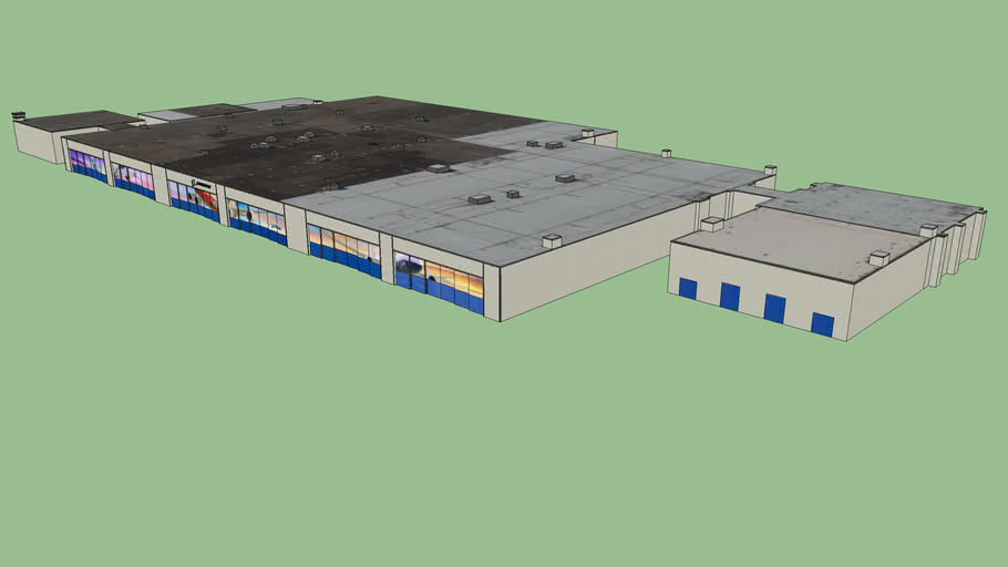 Boeing Everett Factory (updated as of 2016) | 3D Warehouse