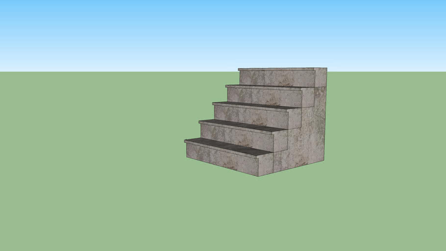 Concrete Steps | 3D Warehouse