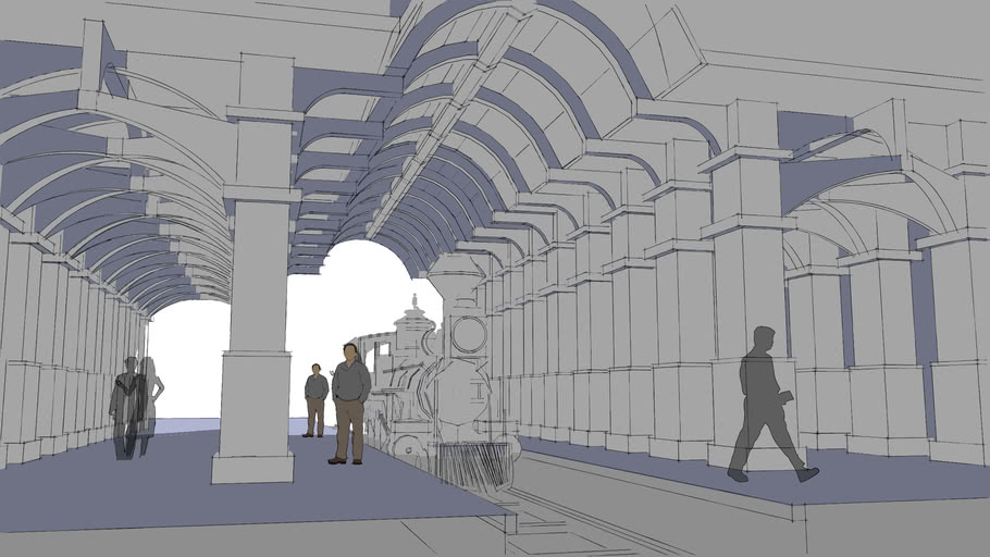 Train Station | 3D Warehouse