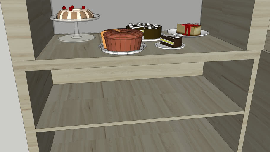 Simple coffee counter | 3D Warehouse