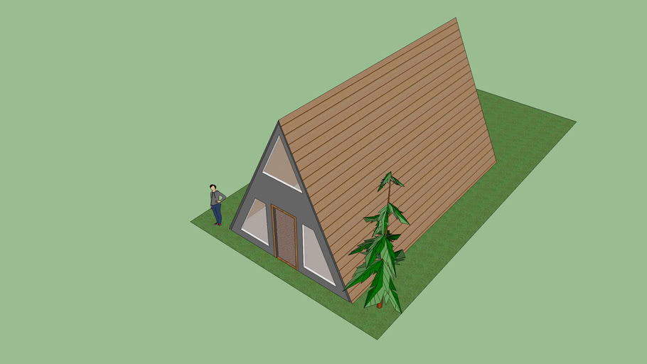 triangular House | 3D Warehouse