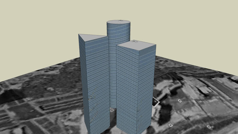 Azrieli Towers Tel Aviv Israel | 3D Warehouse
