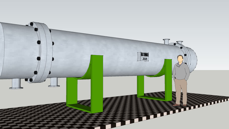 Heat exchanger gesloten | 3D Warehouse