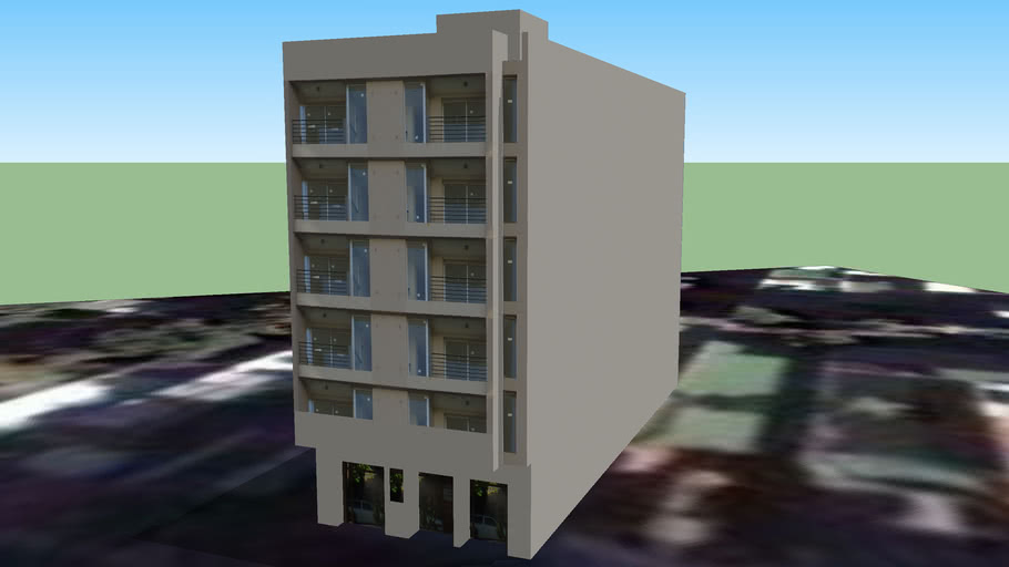 Edificio en 44, 14 y 15, La Plata. | 3D Warehouse