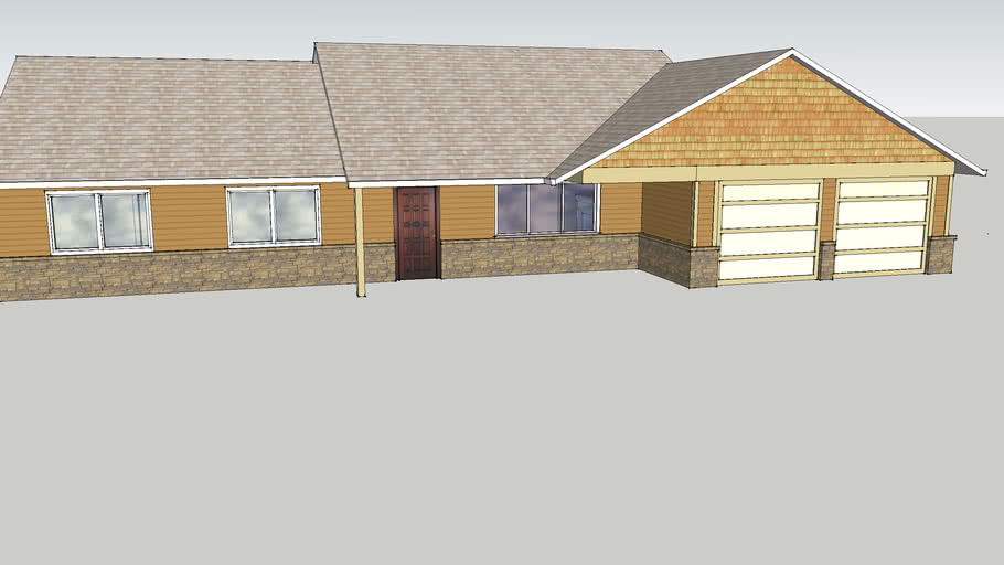 ranch style home | 3D Warehouse