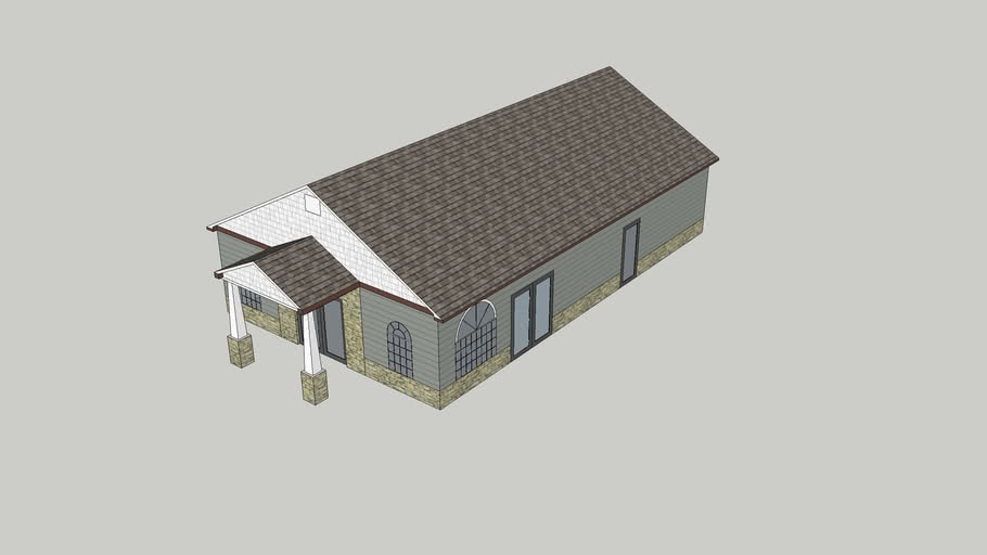 Clubhouse 50x30 | 3D Warehouse