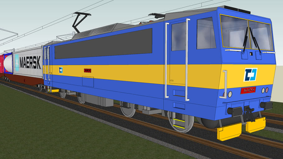 NEX nákladní vlak | 3D Warehouse