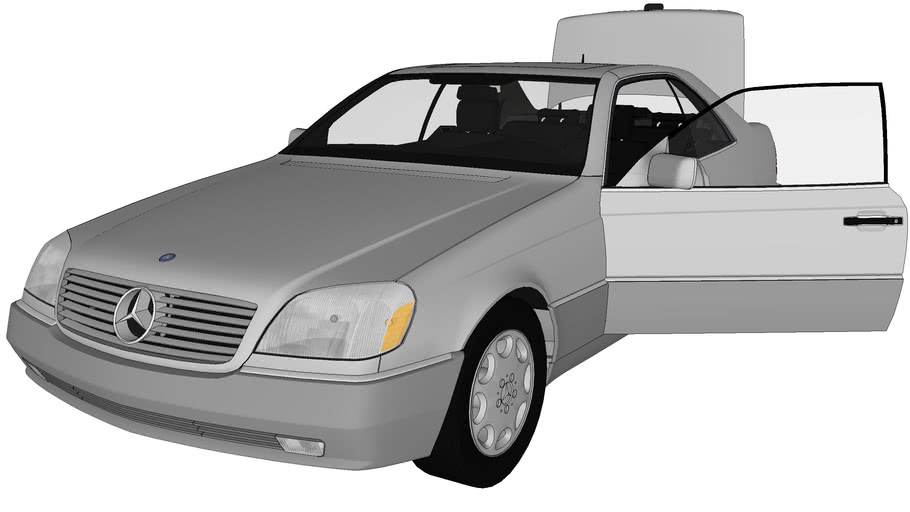 open mercedes | 3D Warehouse