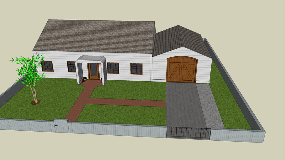Traditional House | 3D Warehouse